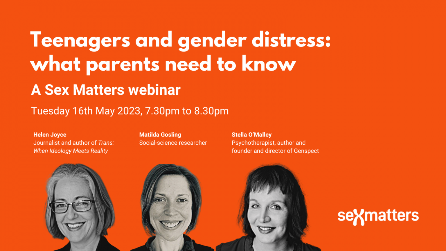 Teenagers and gender distress: what parents need to know – webinar ...