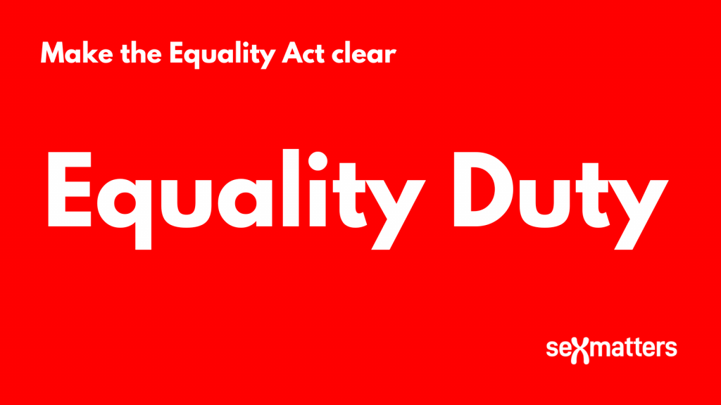 How the public-sector equality duty was turned against women - Sex Matters