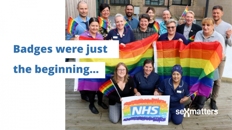 What is the indelible mark left by the NHS Rainbow Badge scheme? - Sex ...